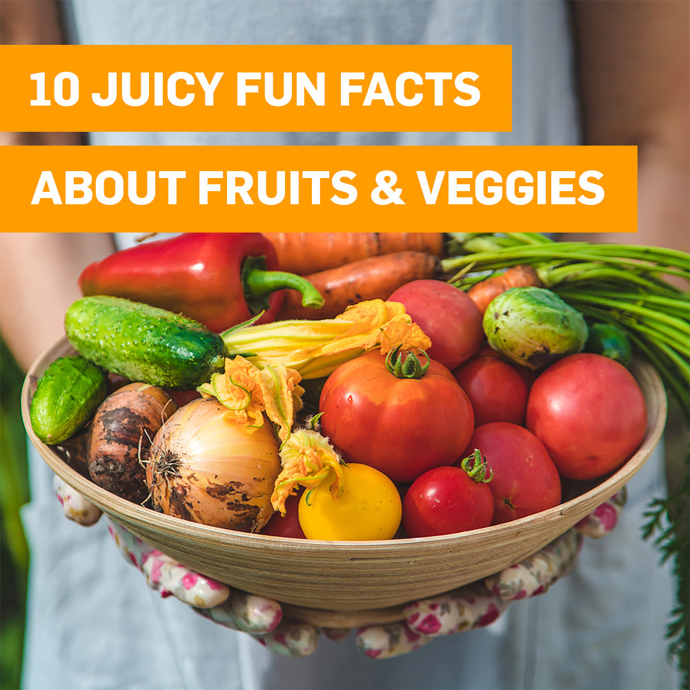 10 Juicy Fun Facts About Fruits & Veggies – Ruvi