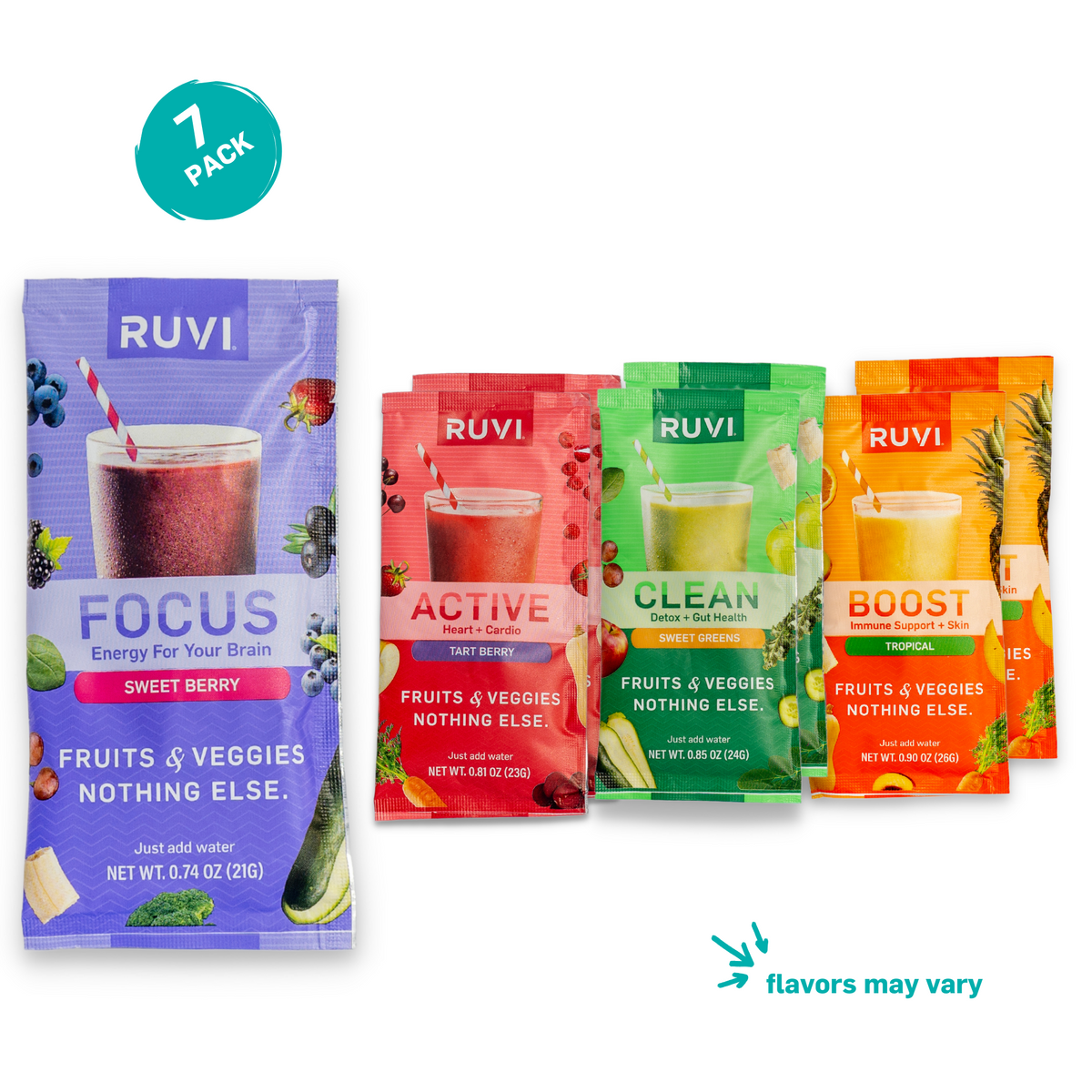 Ruvi Sample 7 Pack